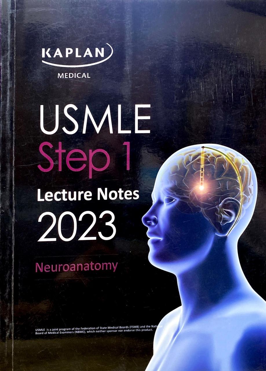 Kaplan Usmle Step 1 Neuroanatomy Lecture Notes | Daraz.pk