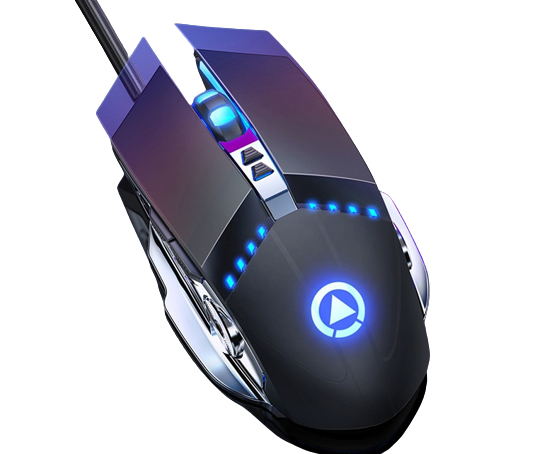 3200-10000 dpi Mechanical Optical gaming Silent Mouse hot sell with 6 ...