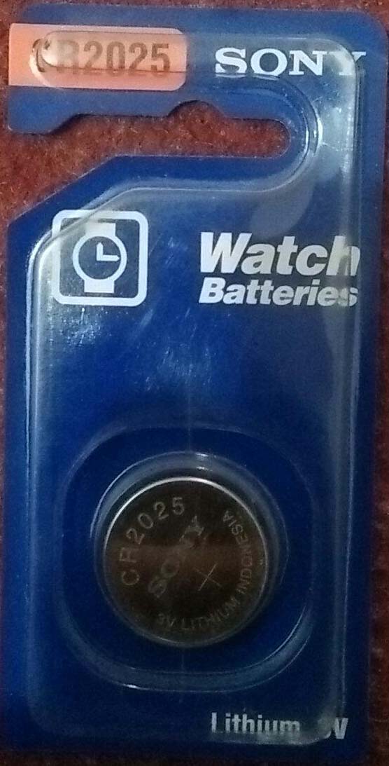 Sony CR2025 Lithium Watch Battery | Daraz.pk