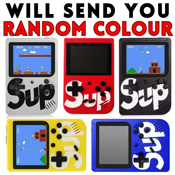 SUP Game Box Plus Console 400 in 1 Retro Video Games For Kids Handheld ...