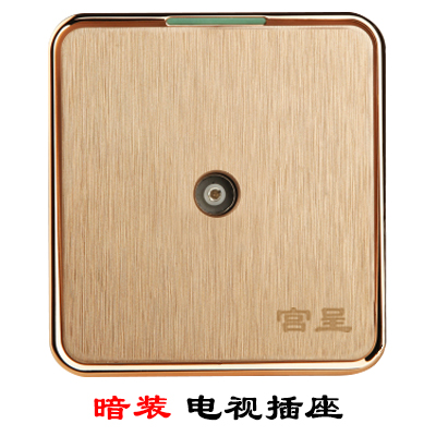 86-type switch luxury home 5 seven-five holes two or three plugs one ...