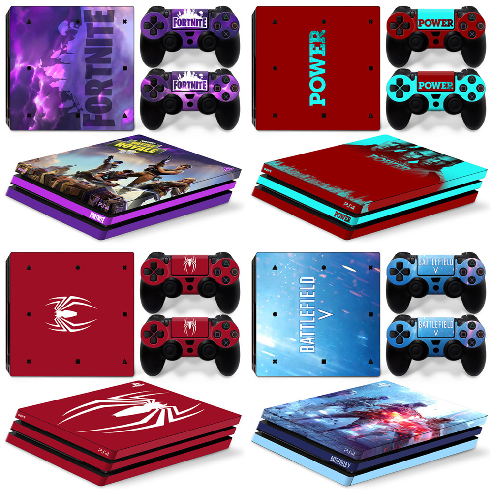 PS4 Pro game console full console sticker one punch man battlefield 5 ...
