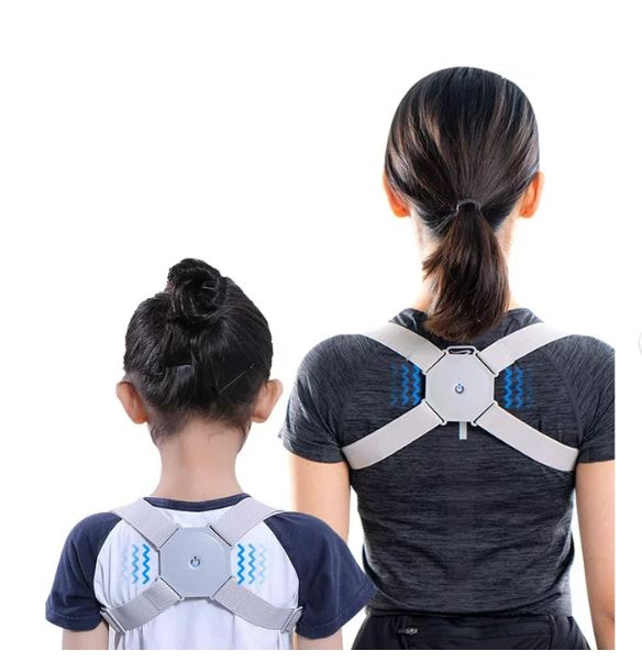 Posture Corrector With Vibration Sensor For Women Men Usb Rechargeable Smart Electric Posture