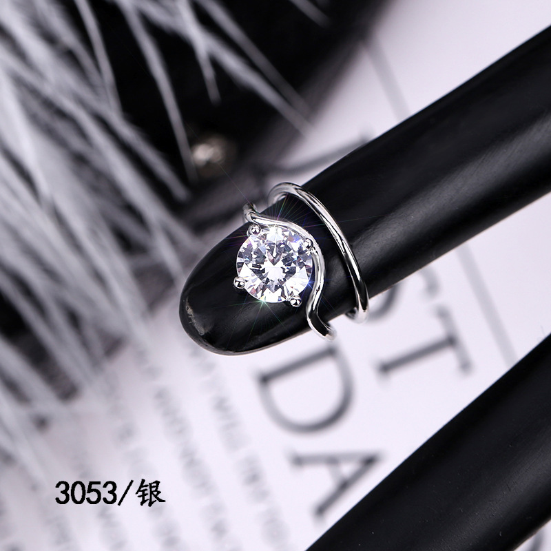 jennie Same Domestic Cross-Border blackpink Fingertip Nail Ring Female ...