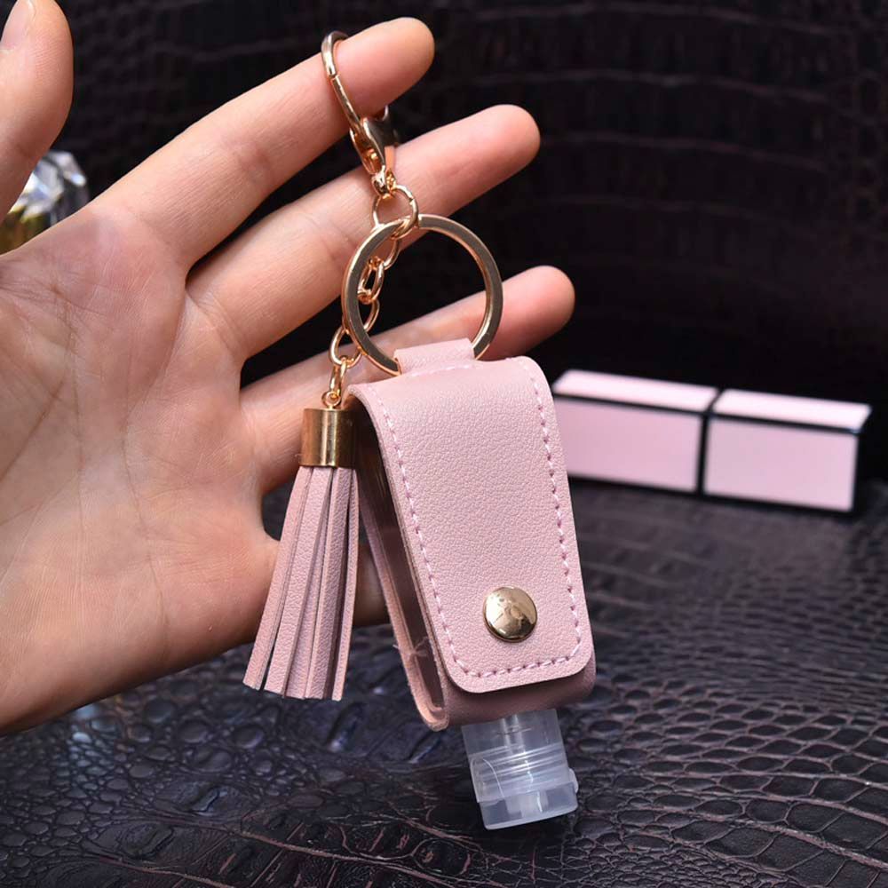 Portable 11 Color Plastic With Tassels Travel Keyring Keychain Holder ...