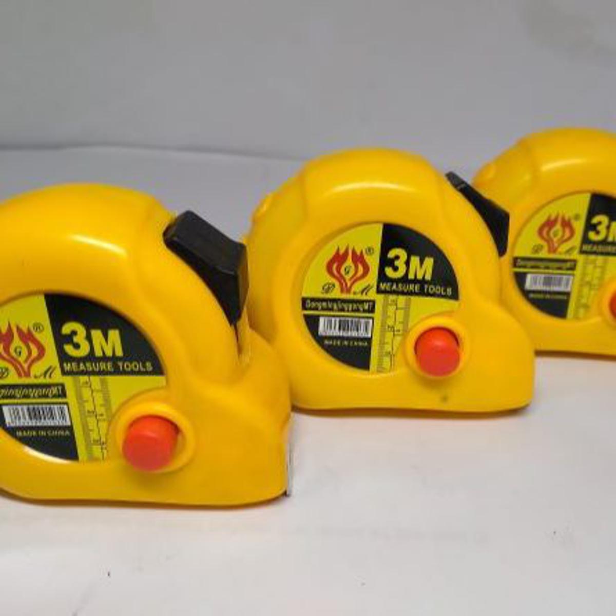 Steel measuring tape 3m 10feet (set of 3 pieces) Elevate your precision ...