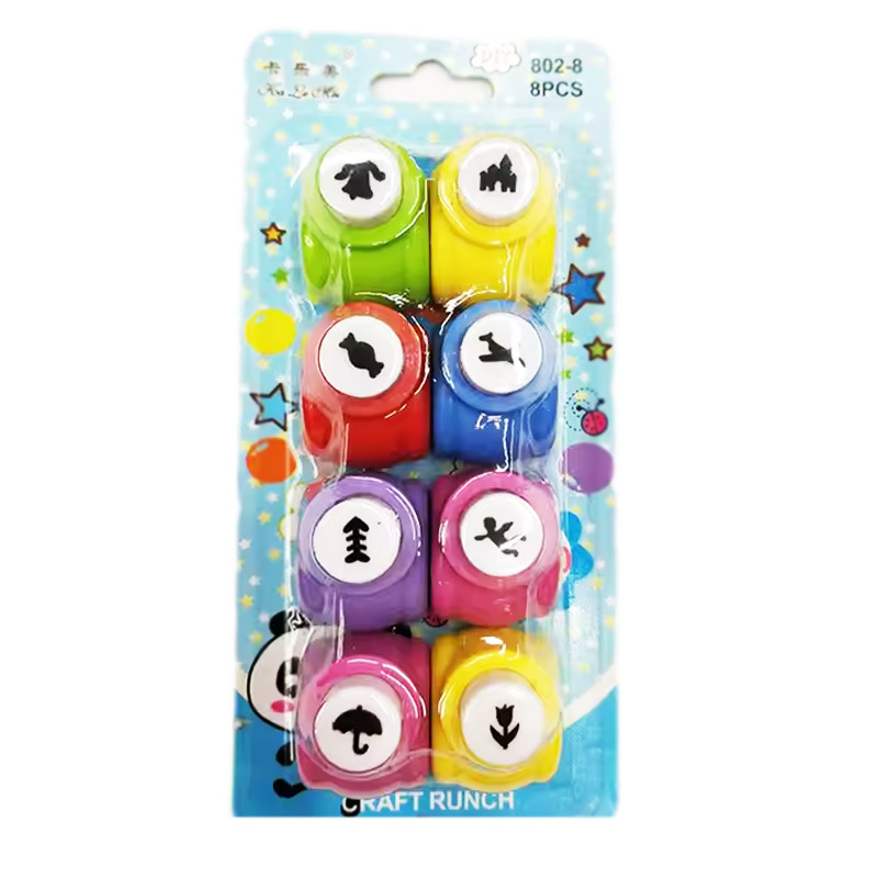 Master Crafts | Mini Paper Punch – Pack of 4, 6, 8 or 12 | Shape Paper ...