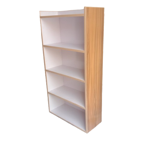 MSF 4-Tier Open Book Shelf With Steel Legs, Books Rack, Modern Bookcase ...