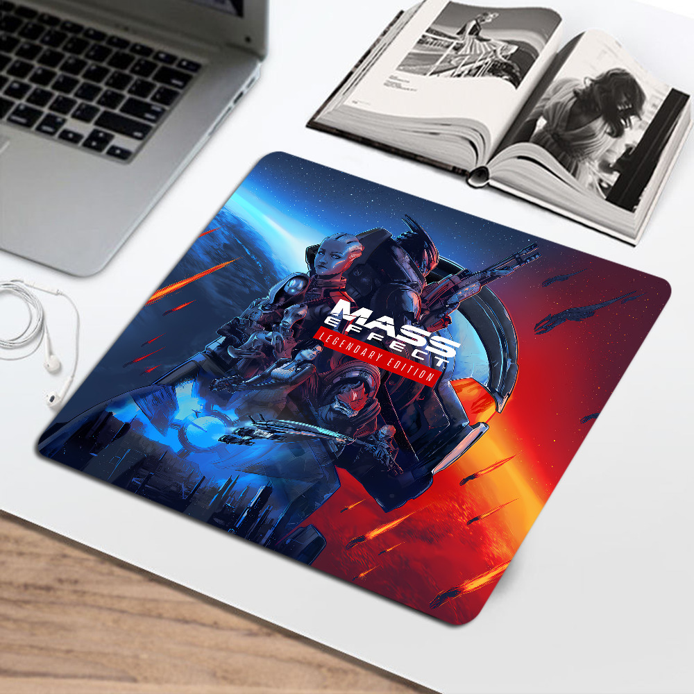 【HOT】 Mass Effect Gamer Mousepad Anti-Slip Gaming Mouse Pad Gamer Desk ...