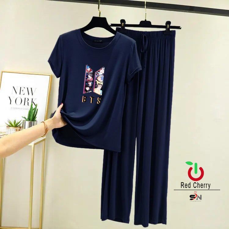 New Design Flapper Design Trouser Night Dress For Women And Girls Half ...