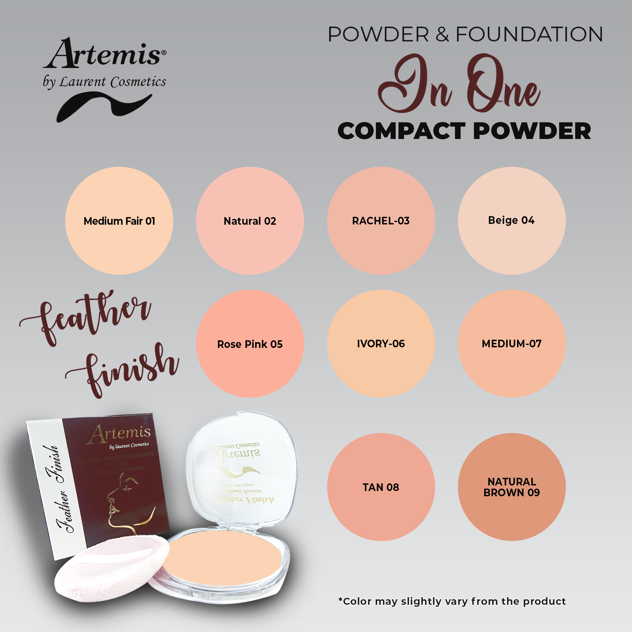 Compact Powder Beige 04 | Artemis | Daraz.pk