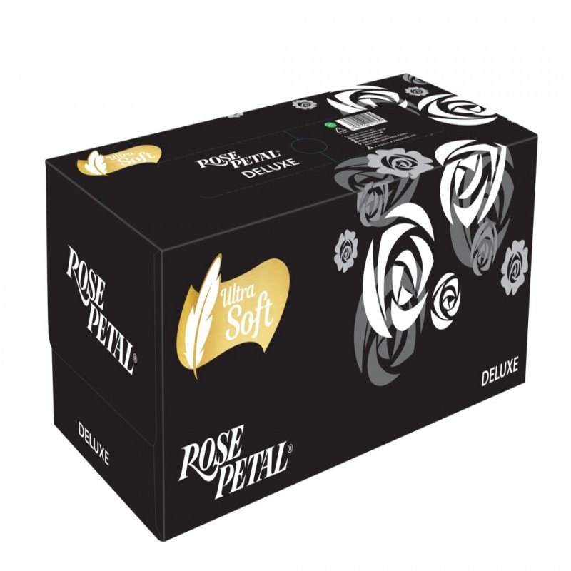 petal rose tissue box black colour box. | Daraz.pk