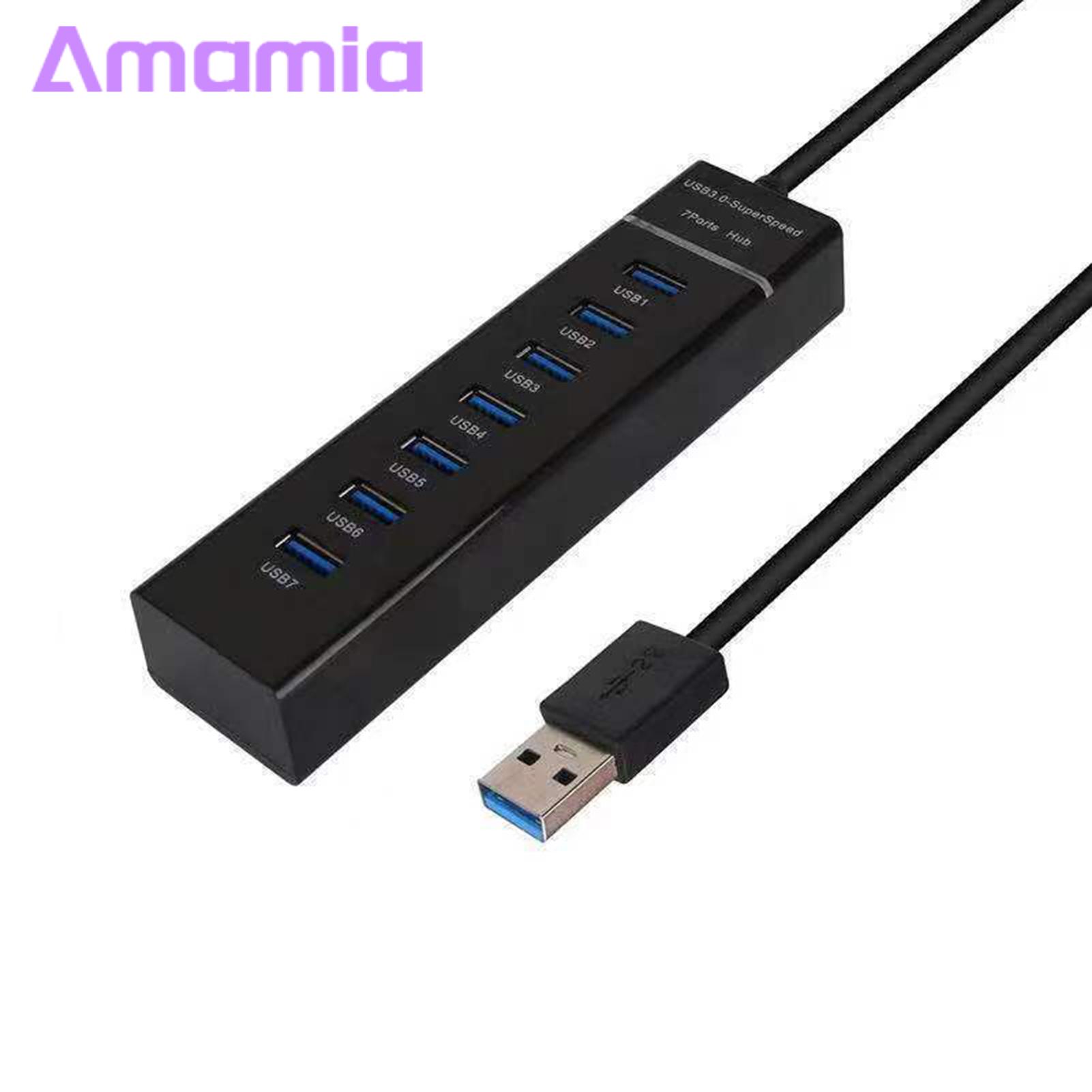 Amamia Docking Station Hot Plugging 7-Port USB3.0 Adapter Docking ...