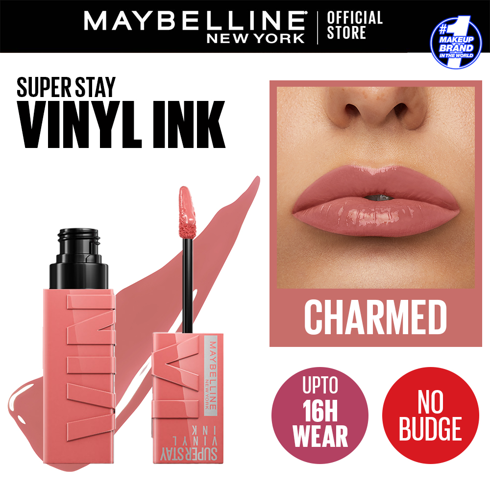 Maybelline's Superstay Vinyl Ink, 16-Hour No-Budge Liquid Lipcolor ...