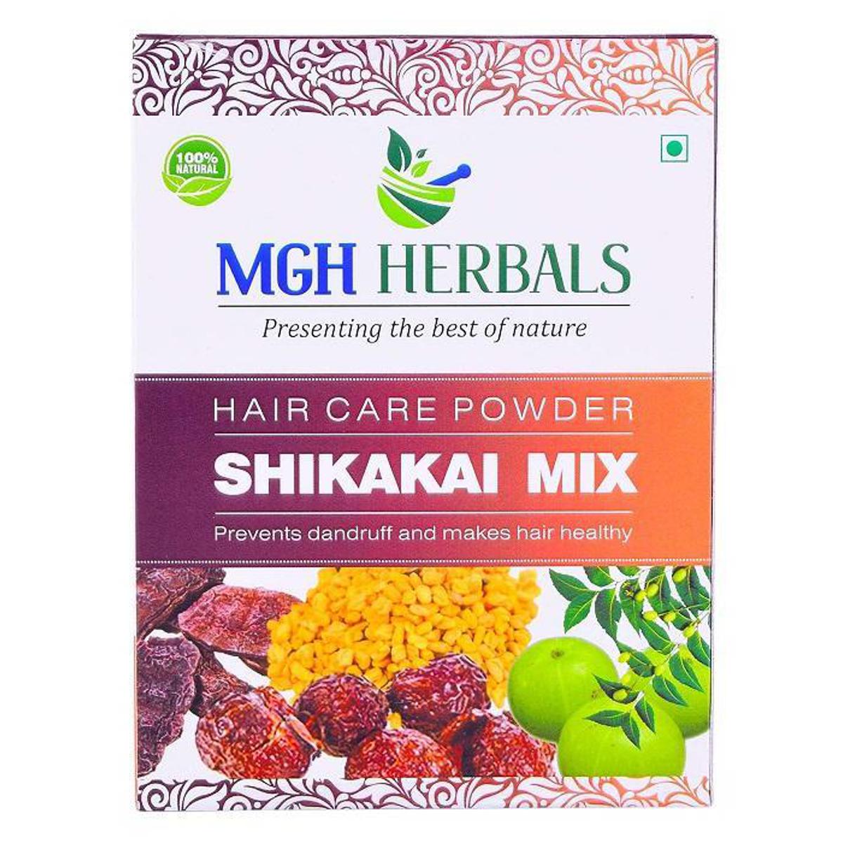 MGH Herbals 100% Natural Shikakai Mix Powder With Amla, Reetha ...