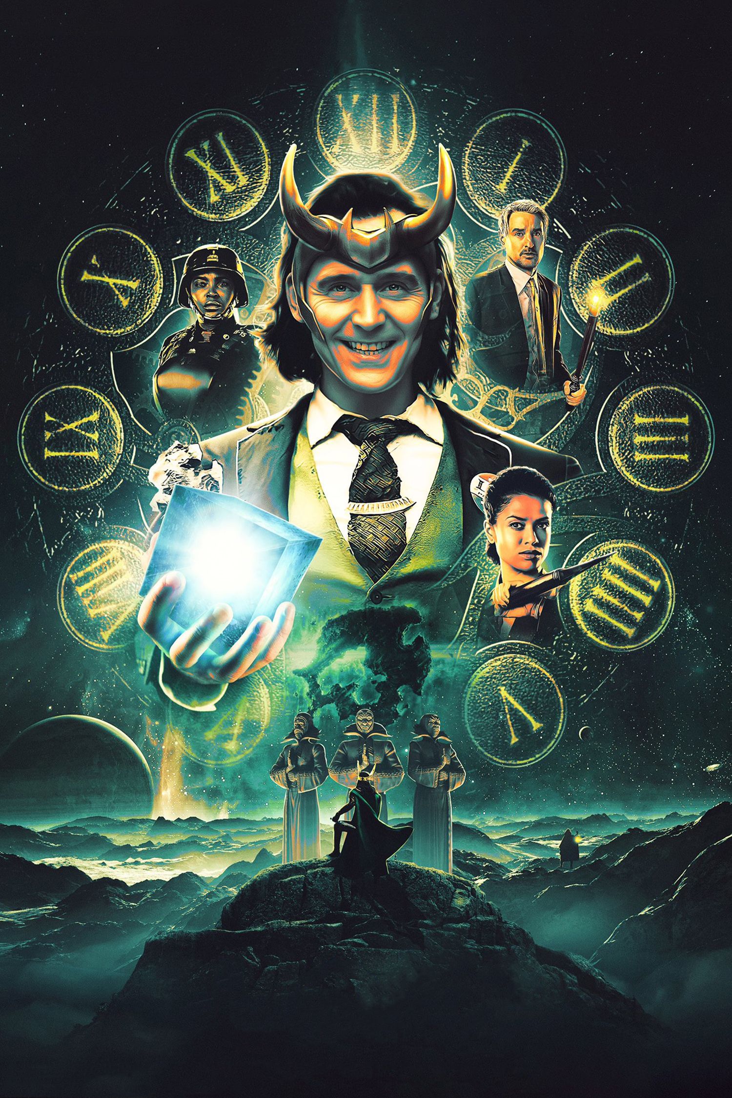 Loki Odinson The Avengers by the Marvel MCU 2.0 Multiverse Fan Posters ...