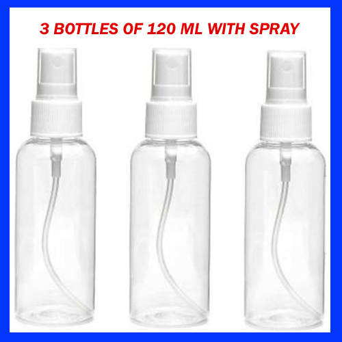 Reusable Plastic Empty Spray Bottle 120 ml | Daraz.pk