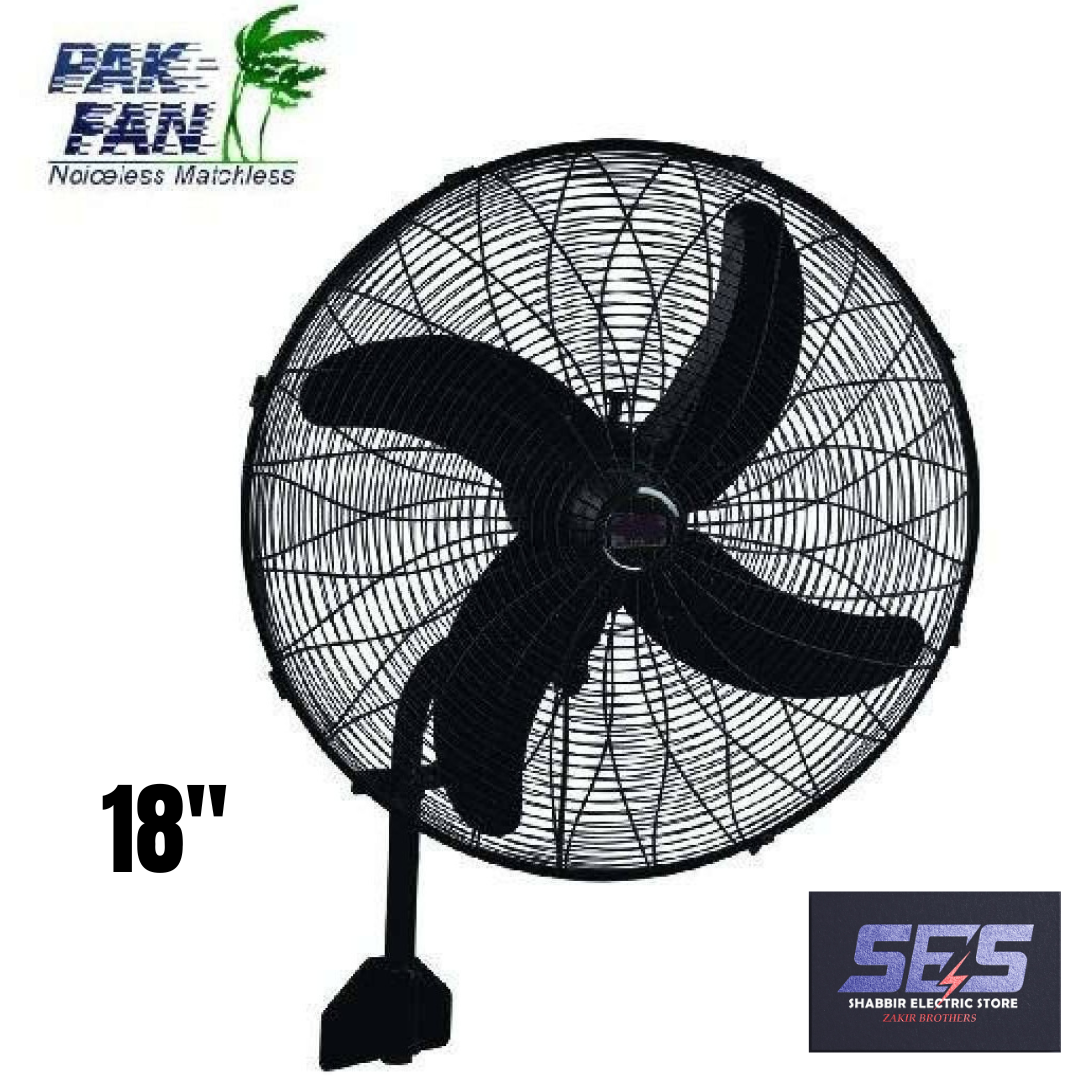 PAK FAN Mega Bracket Fans 18 inches Copper Winding High Speed Brand ...