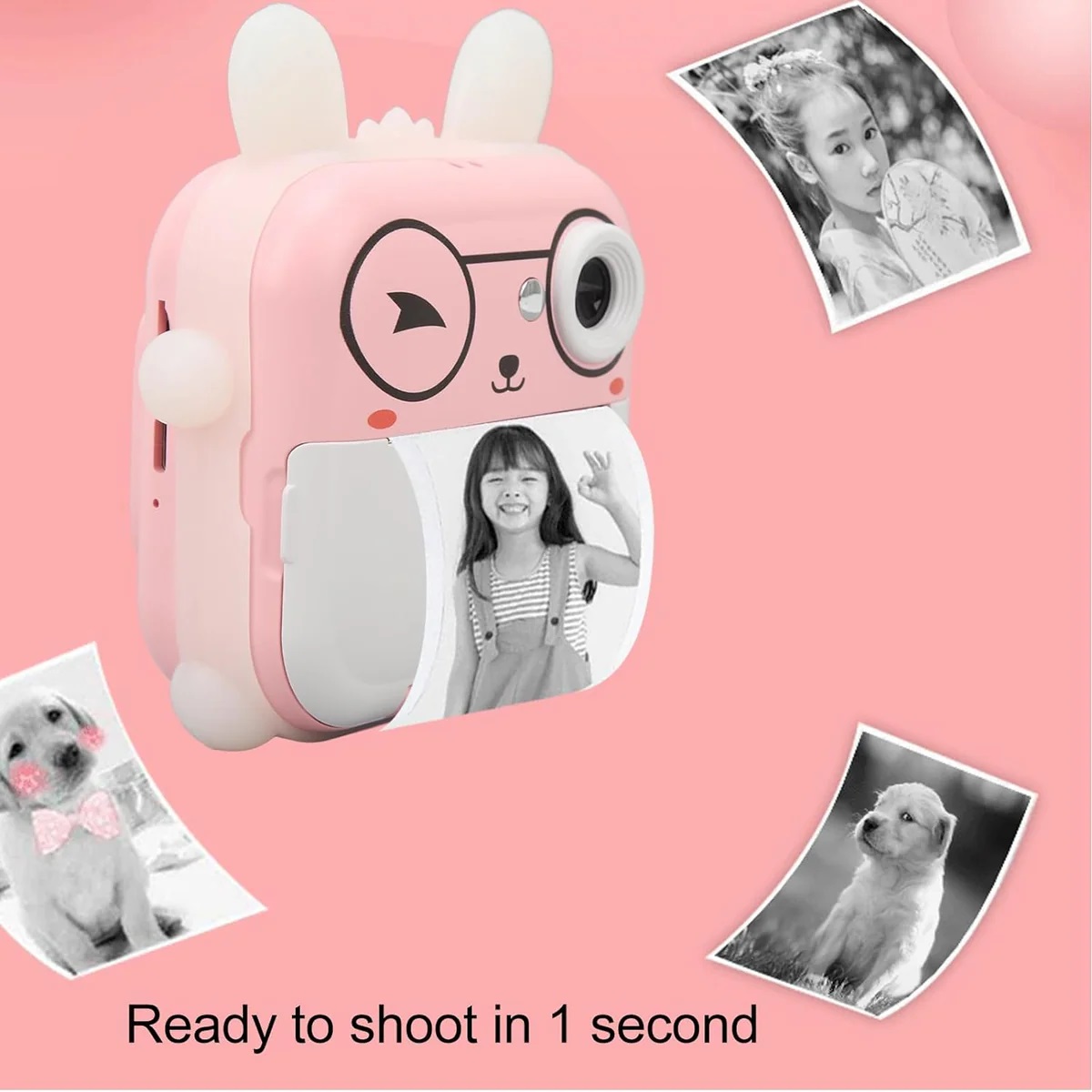 Thermal Printing HD Shooting Digital Mini Camera for Kids and Digital ...