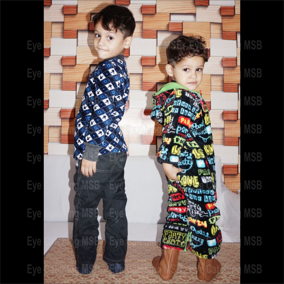 Winter Warm socks Leather for Child Kids Adults Thermal Floor Socks ...