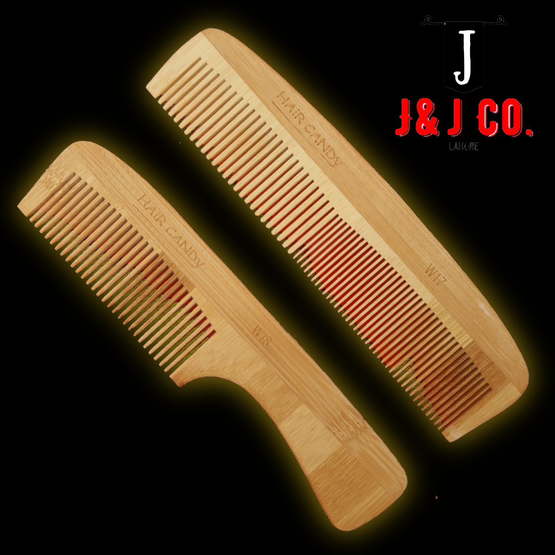Hair Candy Wooden Comb Pair Pack (size=20x5cm) | Daraz.pk