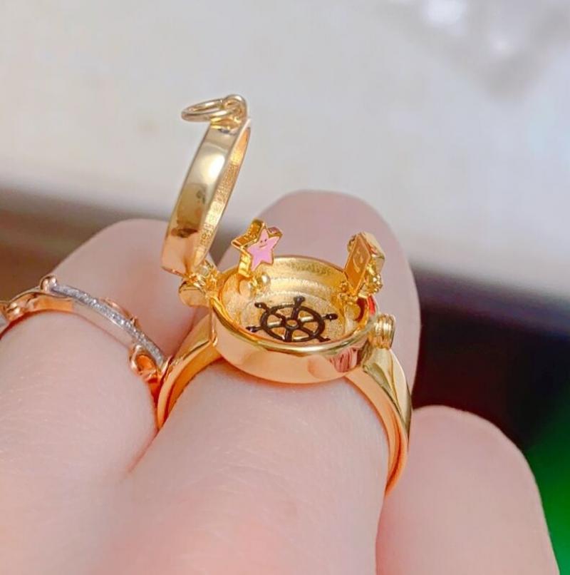 Kawaii Spongebob Squarepants Ring Accessories Cute Beauty Anime Bff ...