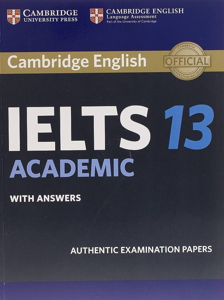 Ielts no 13 Academic Cambridge With Answers Key & QR Code DvD | Daraz.pk