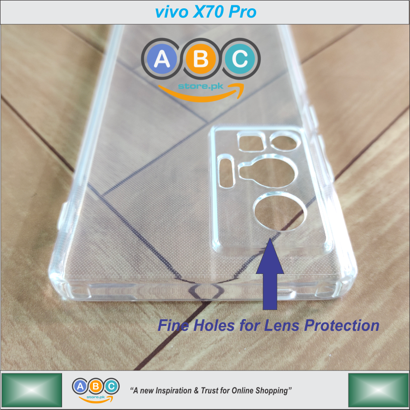 vivoo X70 Pro Case, Soft TPU Ultra-Clear with Dust Plugs (NO Corner ...