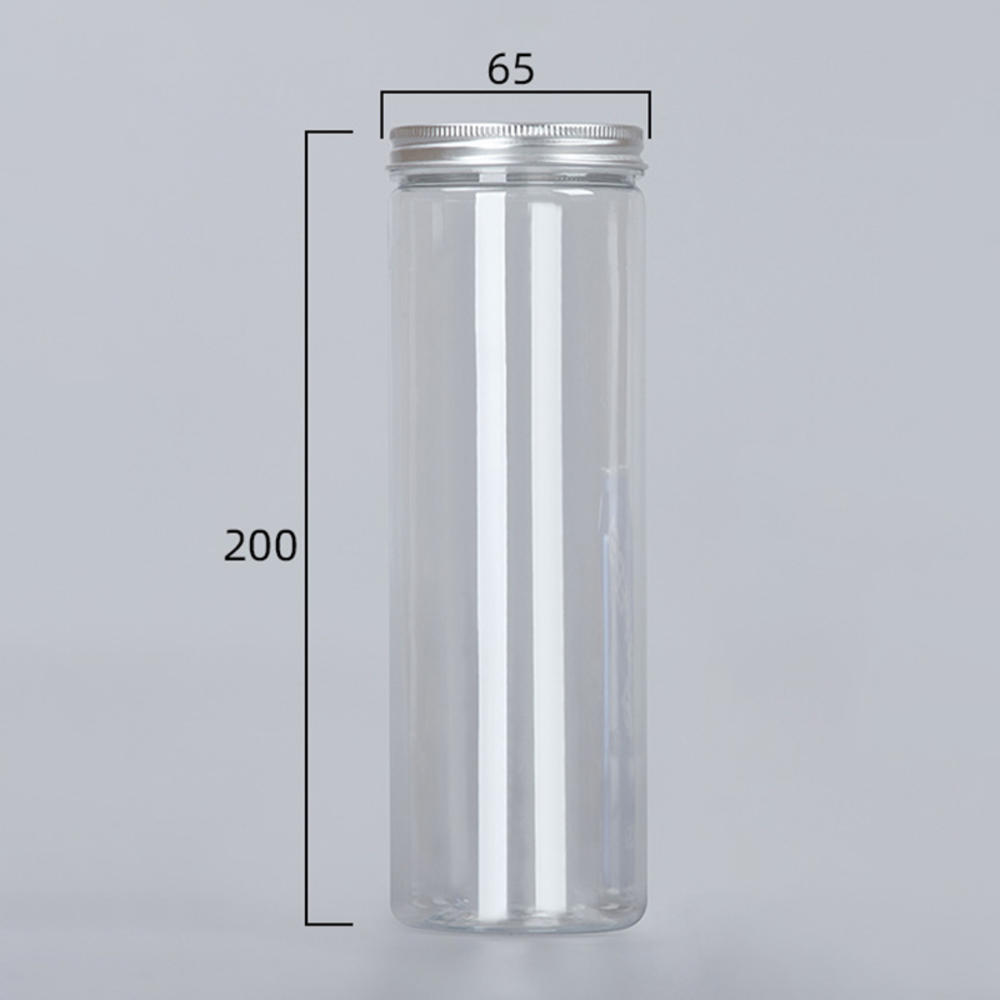 Aluminum Lid Transparent Food Storage Containers Transparent Diameter ...