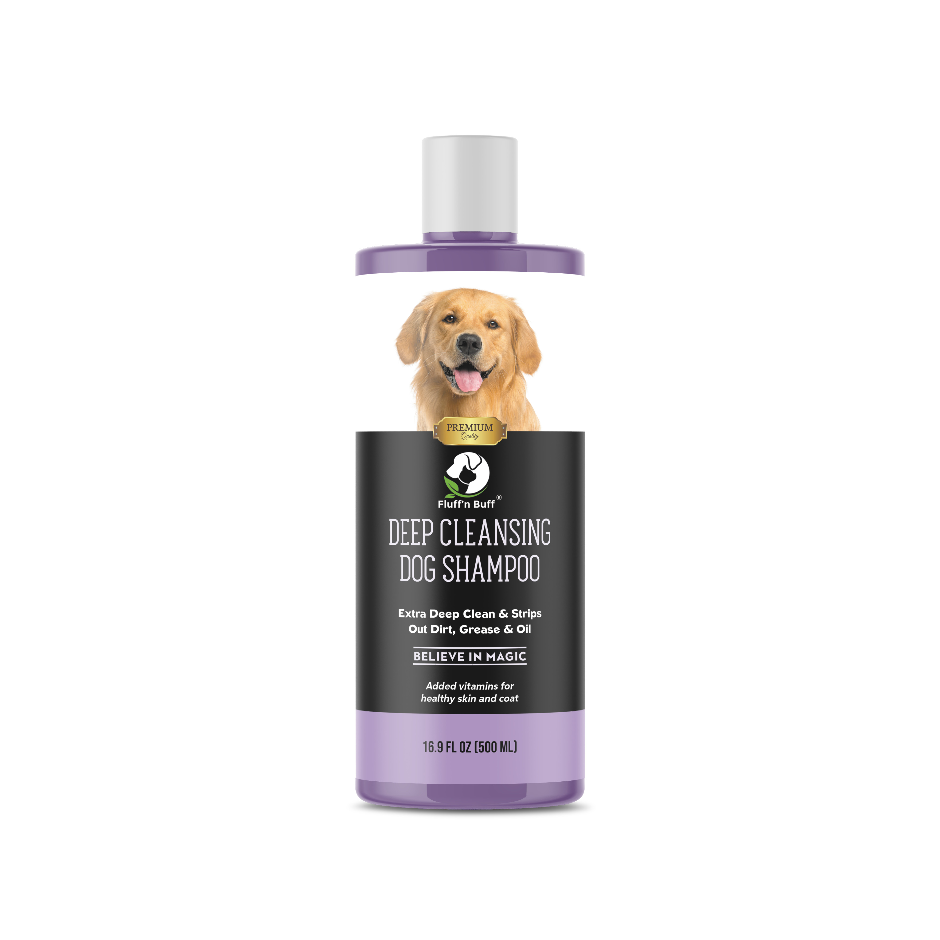 500 ML - Deep Cleansing Dog Shampoo - Fluff'n Buff Petcare Products ...