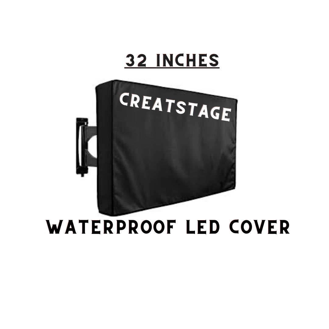 Creatstage LED Tv Cover - 100% Waterproof & Dustproof LED TV Cover ...