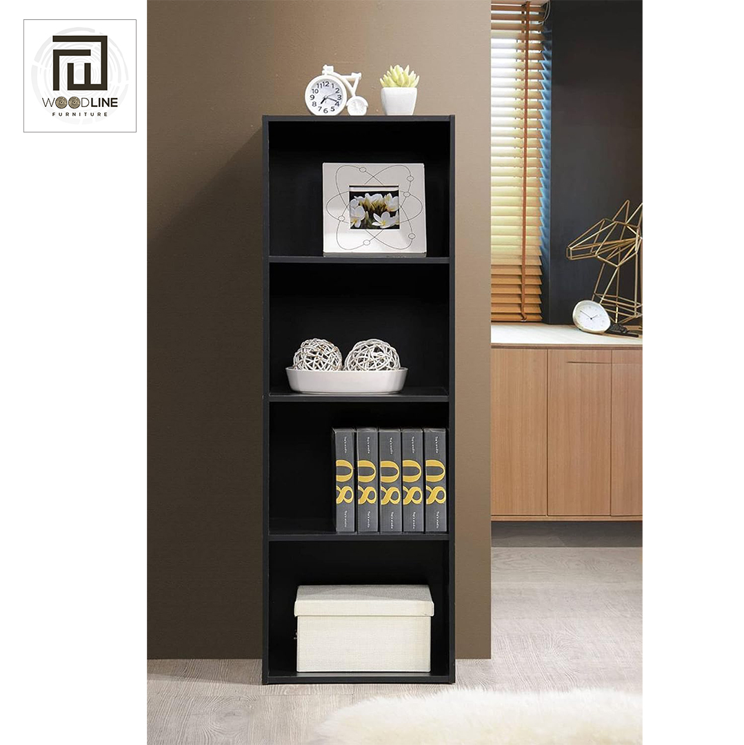 4-Tier Multipurpose Open Book rack Book Shelf | Daraz.pk