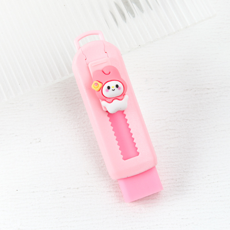 2024 CHEN LIN Creative Push-pull Cartoon Eraser Macaron Colored Eraser ...