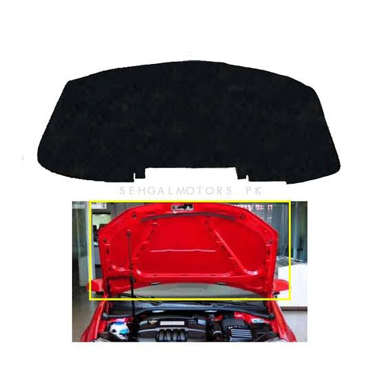 Bonnet Insulator for Honda City 2021 New Model with Clips for Heat and ...