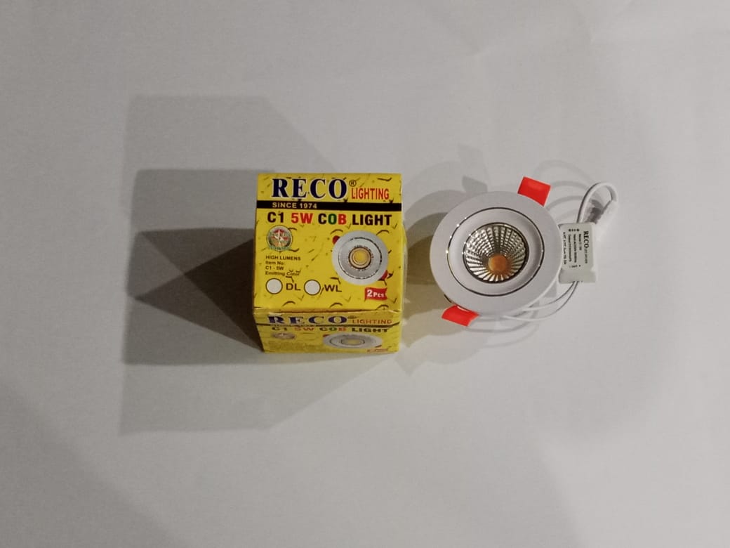 2 piece RECO LIGHTING COB LIGHT 2''(INCHI) | Daraz.pk