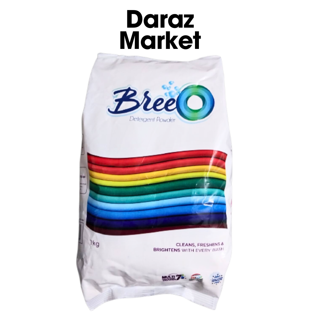 BreeO Detergent Washing Powder 1Kg (1000 g) With New Formula | Daraz.pk