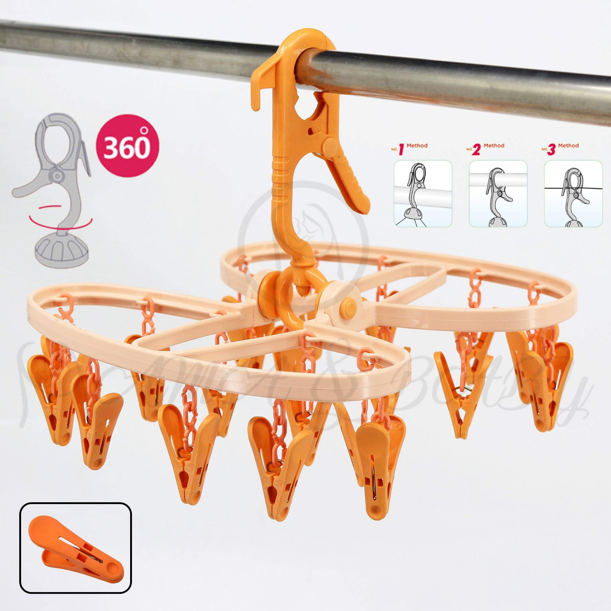 Baby Foldable Cloth Hanger 28PCs | Daraz.pk