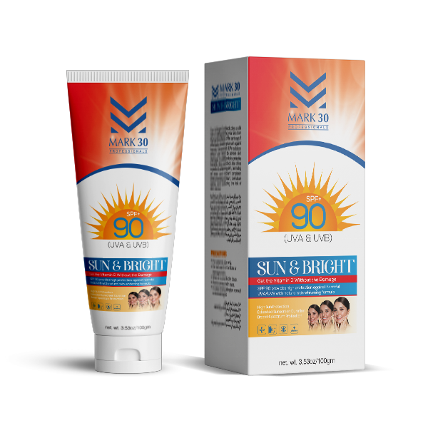 Mark30, SunBlock SPF90 100g | UVA & UVB Protection| New Packing l Sun ...