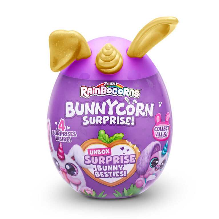Rainbocorns Bunnycorn Surprise Pink Golden Horn Plush | Daraz.pk