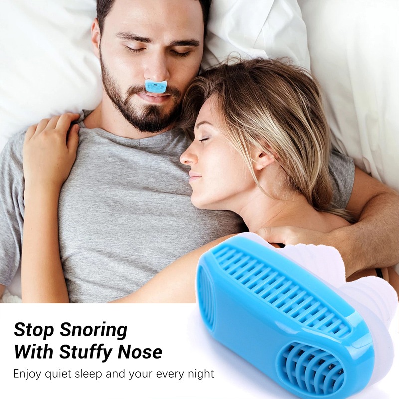 2 In 1 Anti Snoring Air Purifier Relieve Nasal Congestion Snoring ...
