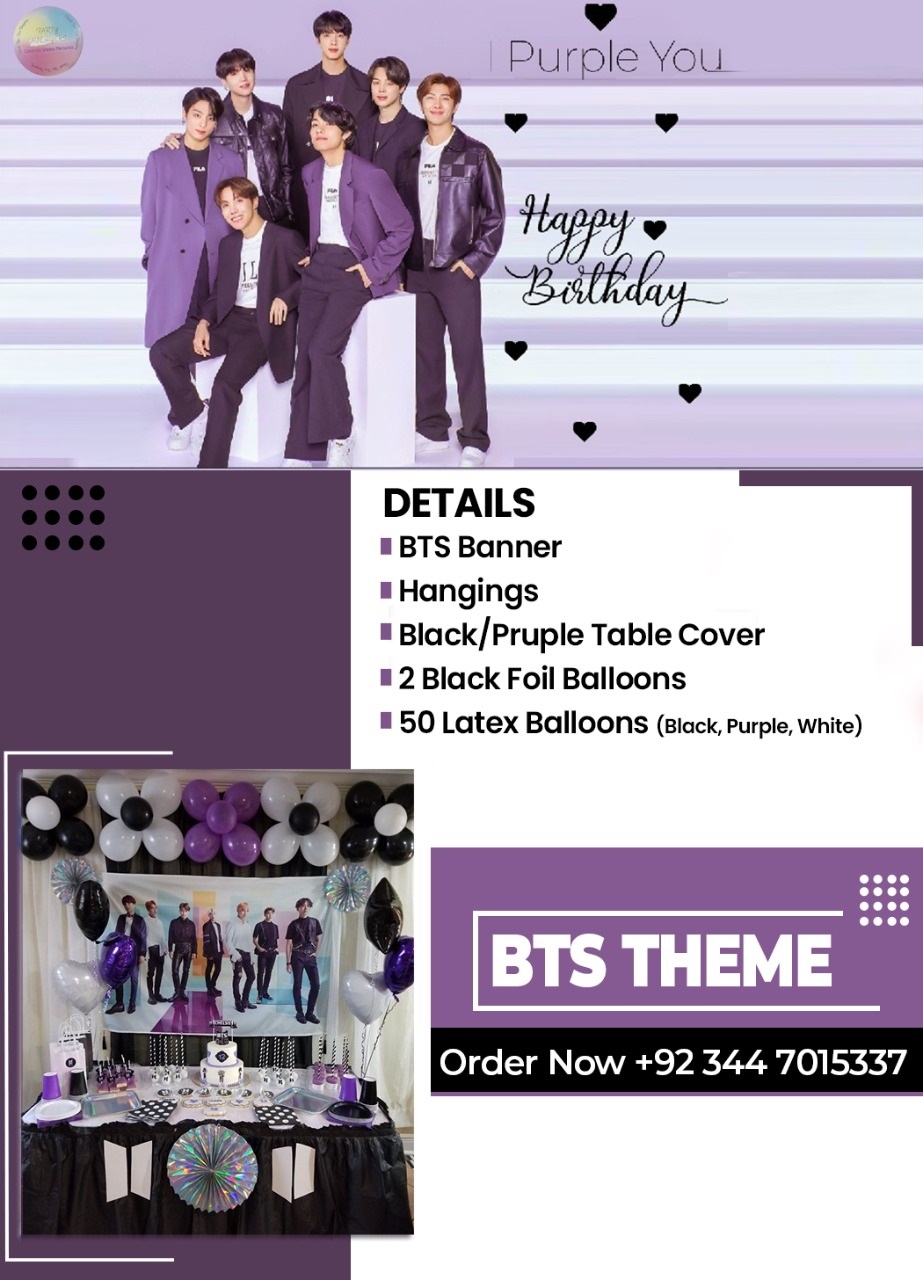 Full Pack of Birthday themes for Boys Charcters ,Baby boss theme, cocomelon theme, Spider Man ...