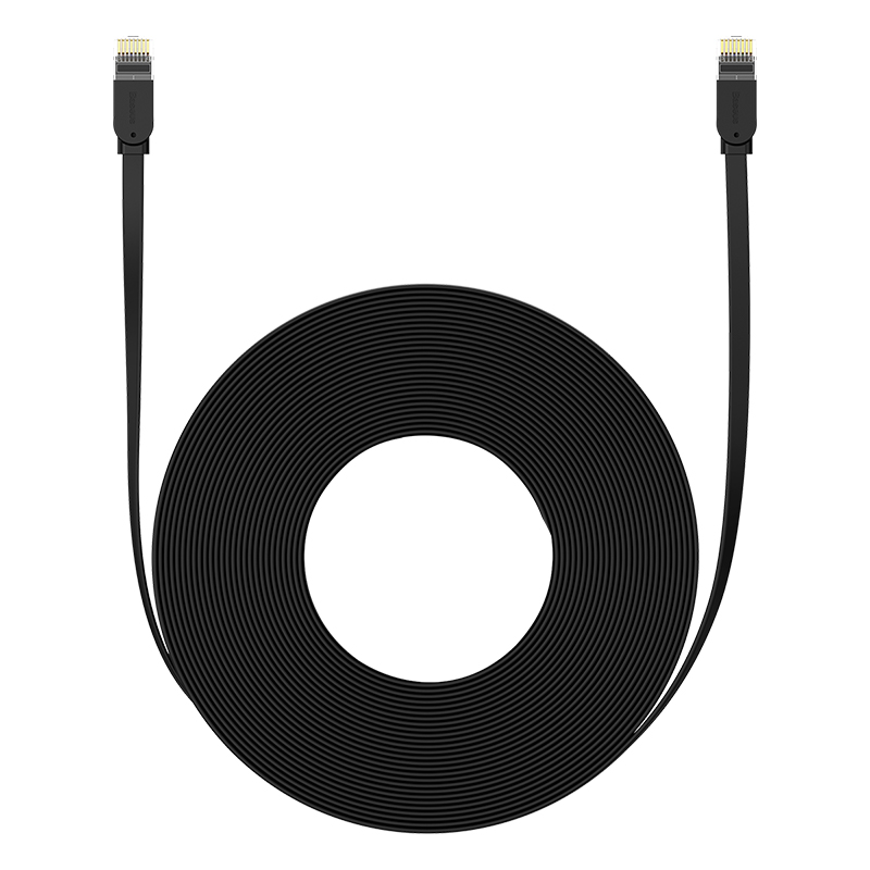 Baseus Ethernet Cable, Cat6 1000Mbps High Speed RJ45 Flat Internet LAN ...