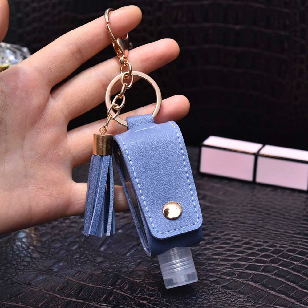 Portable 11 Color Plastic With Tassels Travel Keyring Keychain Holder ...