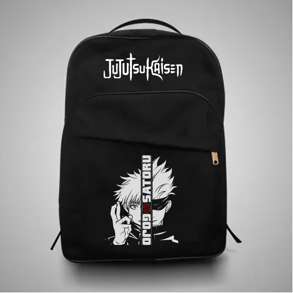 Jujutsu kaisen member SATORU gojo design backpack with Dual Partition ...