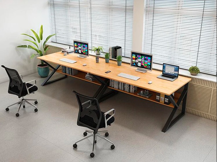 Computer desk desktop home office modern bedroom student small desk ...