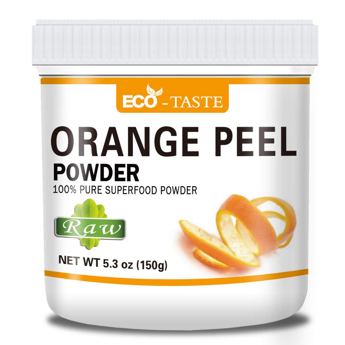 ECO-TASTE 100% Pure Orange Peel Powder, 5.3 oz (150g) | Daraz.pk