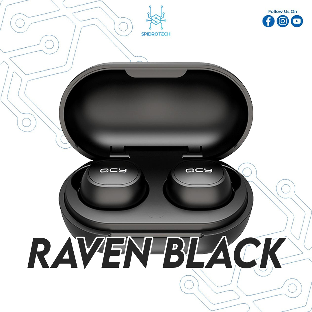 Spidrotech Orignal Offical QCY T4s Wireless Earbuds | Daraz.pk