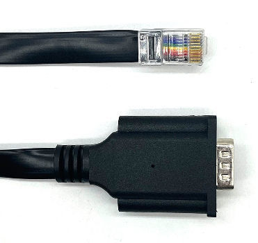 DB9 Serial Male to RJ50 Plug Flat Cable 1.6 Feet | Daraz.pk