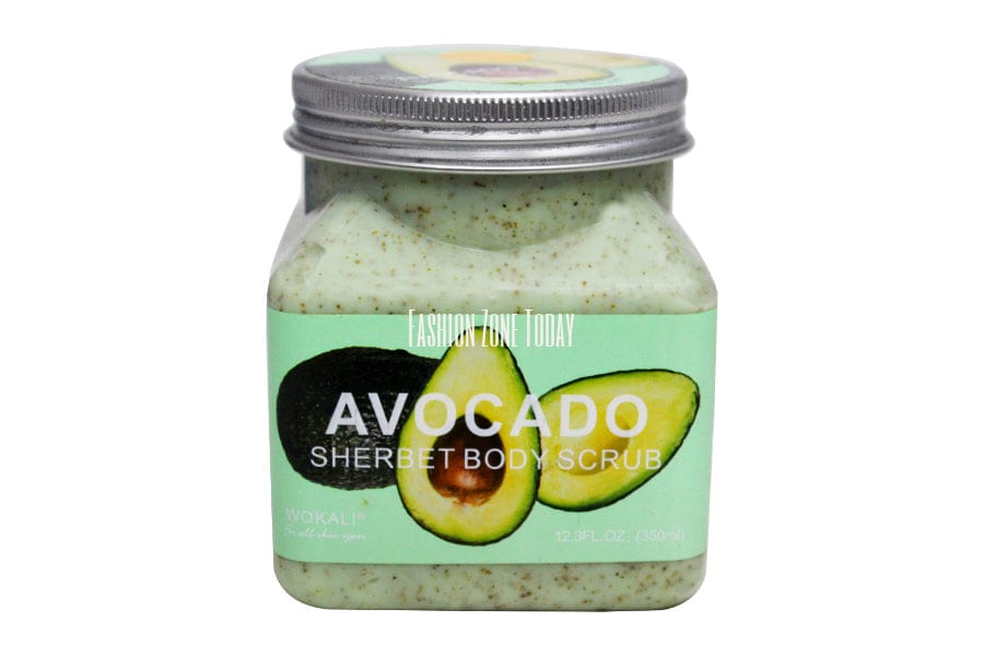 Wokali Avocado Sherbet Body Scrub (350 ml) | Daraz.pk