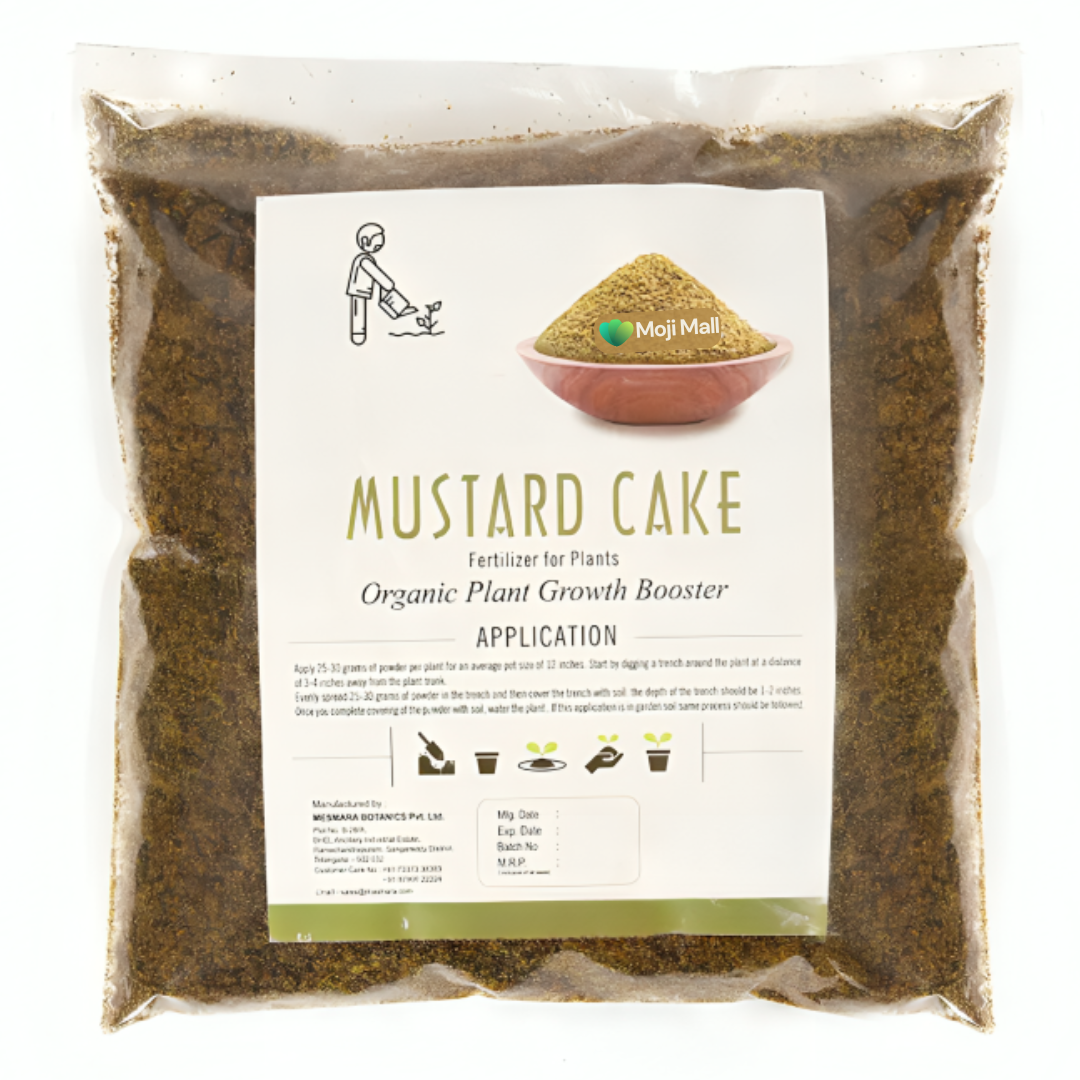 Mustard Cake Crushed Fertilizer for Plants - Premium Organic Soil ...